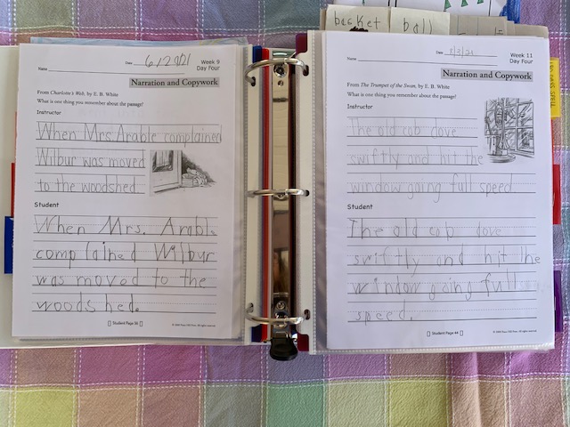 How to Create a Homeschool Portfolio – Raising Three Marigolds